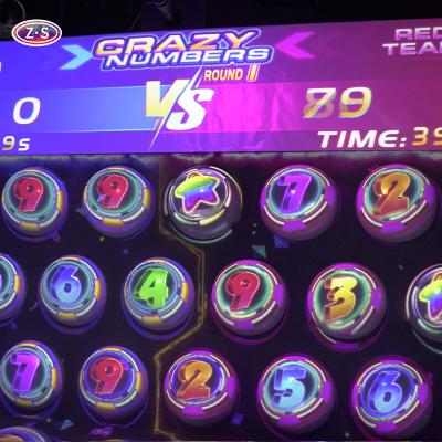 China 3800 Lumens Interactive Ball Game 48pcs Balls Floor Interactive Games for sale