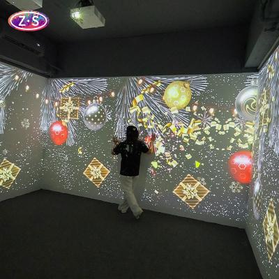 China Flexible Space Design Holographic Immersive Projection with Multi Channel Blending for sale