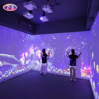 China Dynamic Holographic Display 4000lm From Flowers World To Deep Space Universe for sale