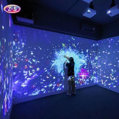 China Seamless Visual Symphony Floor Wall Projection Holographic For Wedding Venues for sale