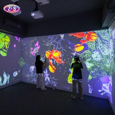 China 80 Themes Immersive Interactive Wall Projection For Restaurants And Bars for sale