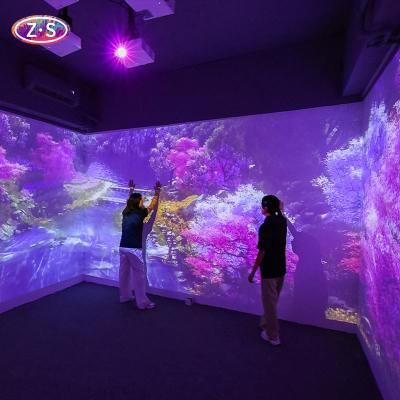China Panoramic Immersive Experience Holographic Interactive  Projection with Fusion Technology for sale