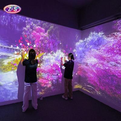 China Dynamic Holographic Display 4000lm From Flowers World To Deep Space Universe for sale