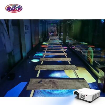 China 1024x768 Interactive Floor Projector Games LCD DLP Projection Games On Wall for sale