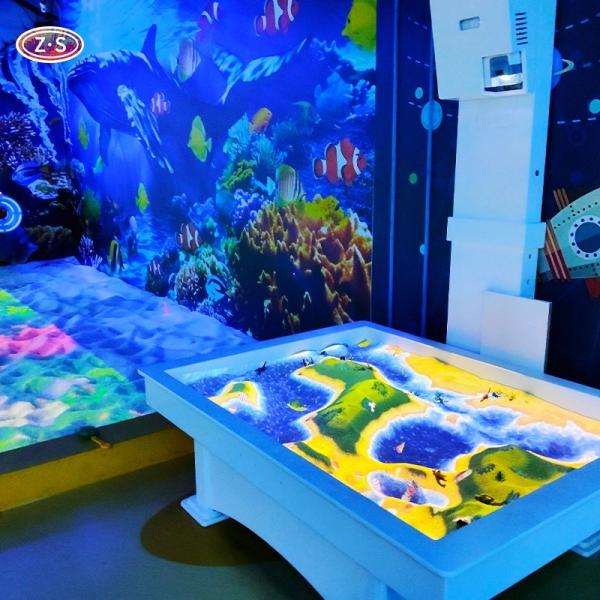 Quality Interactive AR Sandbox Table with Real-Time Terrain and Learning Games for sale