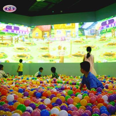 China Engaging Multi Point Interactive Wall Game For Group Play In Leisure Park for sale