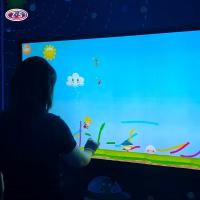 China Interactive Education Screen 65 Inch Commercial Grade Durable Touch Surface for Exhibits for sale