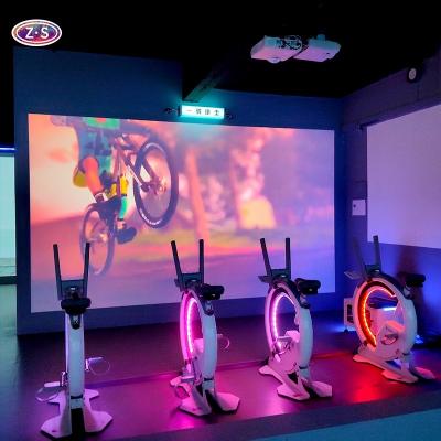 China Family And Teen Fitness Entertainment AR Bicycle Simulator Gameplay Projection System for sale