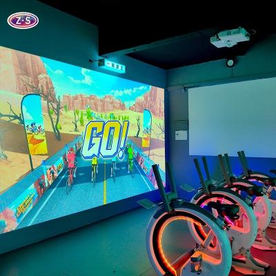 China High Engagement Indoor Sports Attraction AR Bicycle Simulator Realistic Feel for sale
