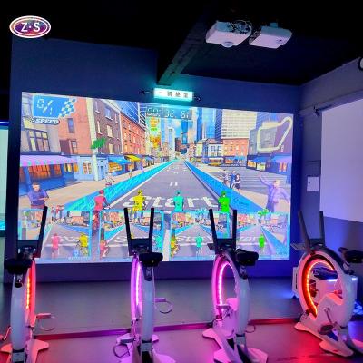 China Indoor Gamified Cycling Training Experience AR Bicycle Simulator For Gym for sale