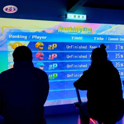 China Realistic Indoor Cycling Competition Platform AR Bike Race Immersive Experience for sale