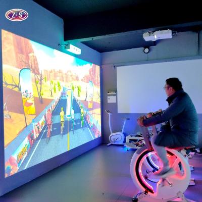 China Smart Resistance AR Bike Training System Indoor  Bike Cycling Competition for sale