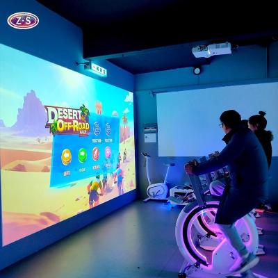 China Professional indoor cycling trainer Interactive Spin Bike smart fitness equipment for sale