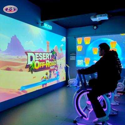 China High Retention Indoor Cycling Equipment Indoor AR Bike Race Gameplay Multiplayer for sale