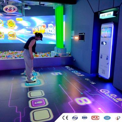 China Professional Mobile interactive floor projector for Gym with Calorie and Score Tracking for sale