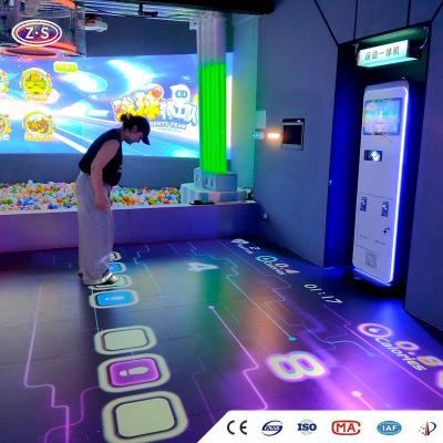 China Projection Based Station Mobile Floor Projector For Commercial Kids Centers for sale