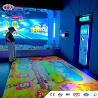 China Mobile Interactive Floor Projector 3500 Lumens for Science Centers Hotels Libraries for sale