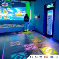 China One Button Mobile Interactive Floor Projector Auto Power On Off No Tech Skills Required 1080p for sale