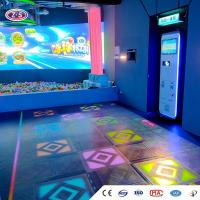 China Mobile Interactive Floor Projector 3500 Lumens for Science Centers Hotels Libraries for sale