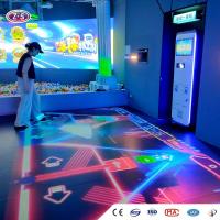 China Motion Sensing Mobile Floor Projector Interactive Gaming Solution for Children Museums 120cm for sale