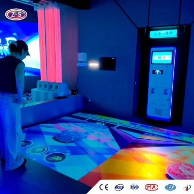 China Interactive Exercise Training Games Platform Mobile Floor Projector For Fitness Studio for sale
