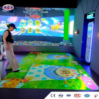 China Commercial Motion Tracking Game System Mobile Floor Projector For Entertainment for sale