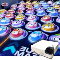 China Interactive Floor Motion Learning Platform Immersive Bouncing Sphere 1080p DLP for Education for sale