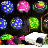 China Commercial Immersive Interactive Sphere 1080p HD Projection Motion Sensing System for sale