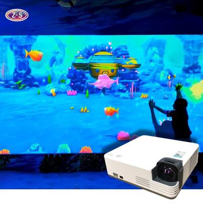 China Furniture Showroom Play Area Using Interactive Coloring Wall for Browsing Families for sale