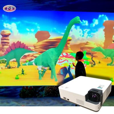 China Luxury Hotel Kids Club Using Interactive Coloring Wall for Creative Games for sale