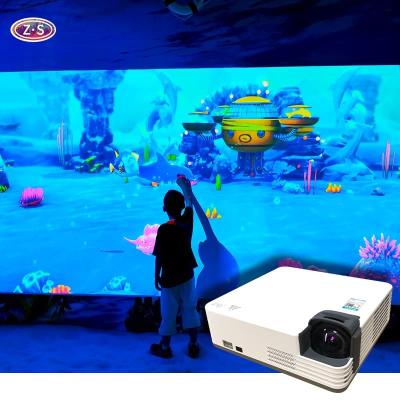 China Science Center Digital Exhibit with Interactive Coloring Wall for Curiosity Play for sale
