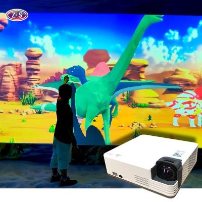China Theme Park Digital Play Area Using Interactive Coloring Wall for Teen Appeal for sale