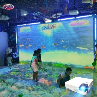 China Joyful Beach Projection Interactive Game Multiplayer Collaboration for All Ages for sale