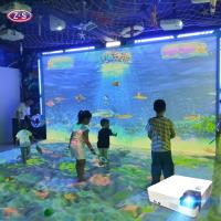 China AR Sand Beach Projection Game Fish Encyclopedia Interactive Learning 1920x1080 HD for sale