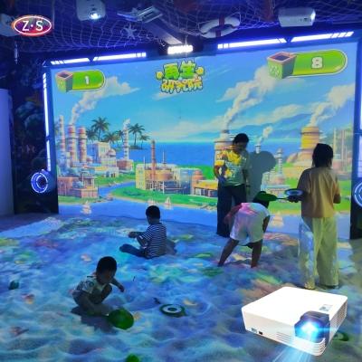 China Digital Beach Simulation System Interactive Sand Projection Game for Kids Parks for sale