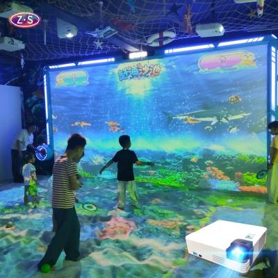 China Multi Player Kids Attraction Interactive Sand Projection Game for Developmental Center for sale