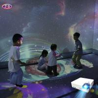 China Interactive Projection Trampoline Park Attraction with Immersive Space Games for sale