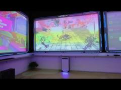 Interactive Mechwarrior Wall Projector Games Motion Capture Canyon Adventure