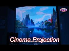 full-view immersive experience led projection cinema 360° surround sound system