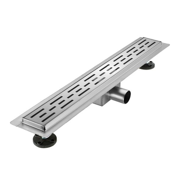 Quality Bathroom Stainer Modern 304 Stainless Steel Linear Floor Drain for Hotels Basins for sale