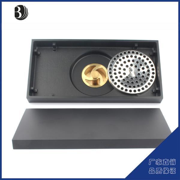Quality Anti Odor Function Strainer 10X20cm Floor Drain Modern Square for Bathroom Waste for sale