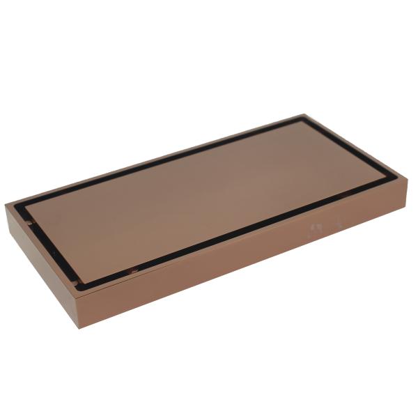 Quality Anti Odor Function Strainer 10X20cm Floor Drain Modern Square for Bathroom Waste for sale