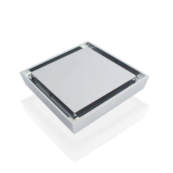 Quality Antique Chrome Plated Hair Catcher for Modern Square Tile Insert in Shower for sale