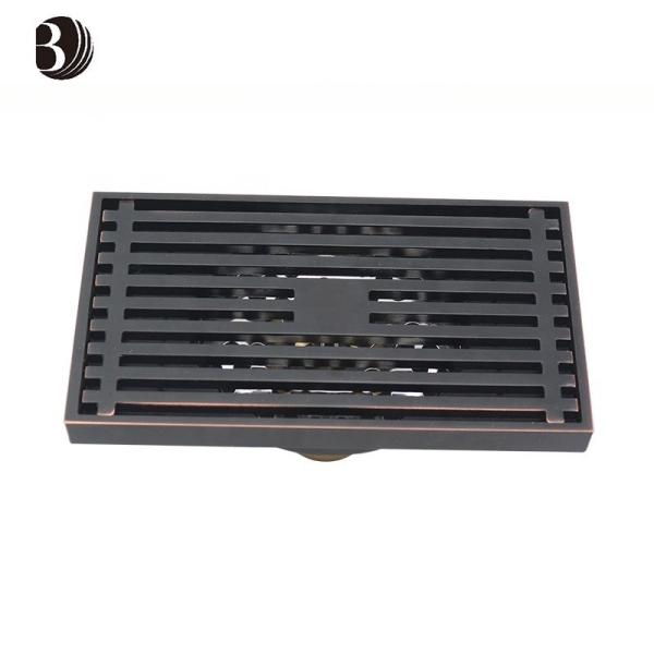 Quality Modern Design Chrome Linear Floor Drain Cover Plate for Basin Usage in Modern for sale
