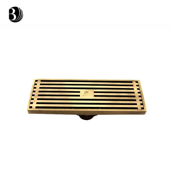 Quality Large Displacement Linear Shower Drain for Bathroom Rectangular Diameter Tile for sale
