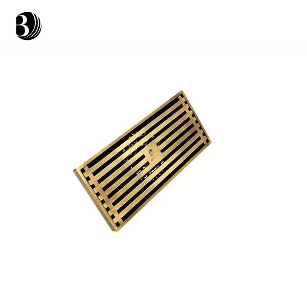 Quality Large Displacement Linear Shower Drain for Bathroom Rectangular Diameter Tile for sale