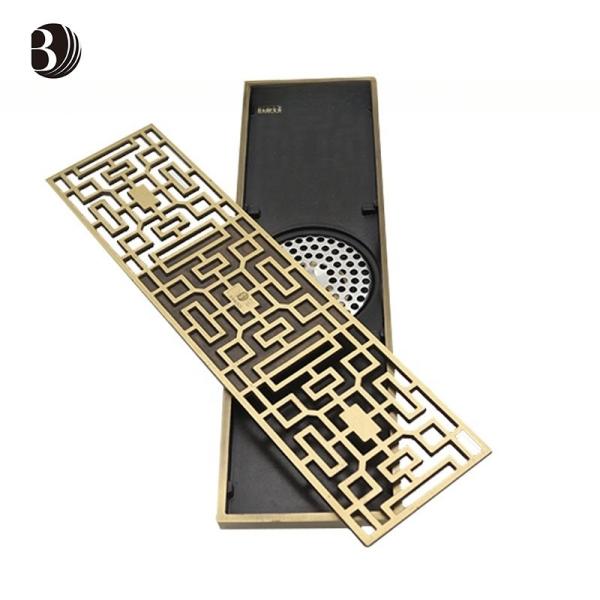 Quality Multi-Function Long Floor Drain for Hotel Inlaid Ceramic Tile Anti-Blocking for sale