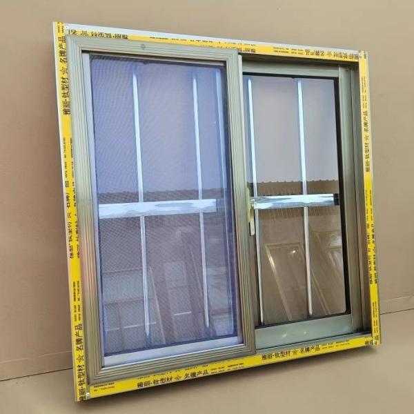 Quality Aluminum alloy doors and Windows toilet window anti-theft window push-pull for sale