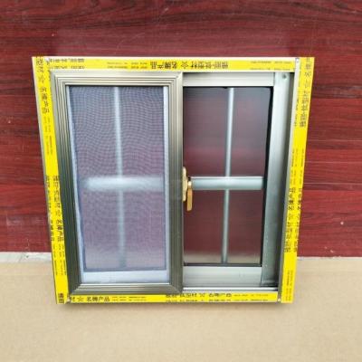 China Aluminum Alloy Door and Window with Anti-Theft Push-Pull Roller Blind Curved Type for sale