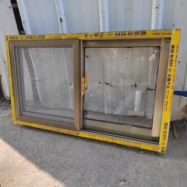 Quality Modern Design Aluminum Alloy Sliding Windows Roller Blind Horizontal Anti-Theft for sale